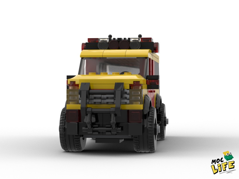LEGO MOC GMC Yukon lifeguard by MocLife | Rebrickable - Build with LEGO