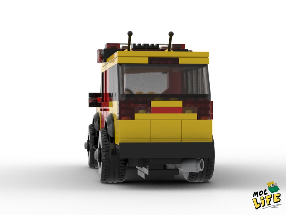 LEGO MOC GMC Yukon lifeguard by MocLife | Rebrickable - Build with LEGO