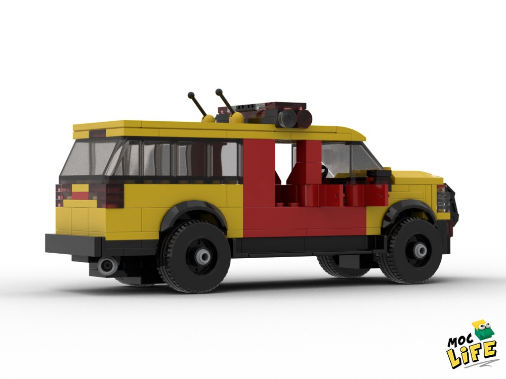 LEGO MOC GMC Yukon lifeguard by MocLife | Rebrickable - Build with LEGO