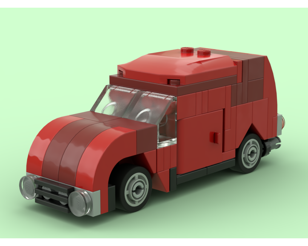LEGO MOC-27172 SNOT Minivan (Creator > Model > Traffic 2019 ...