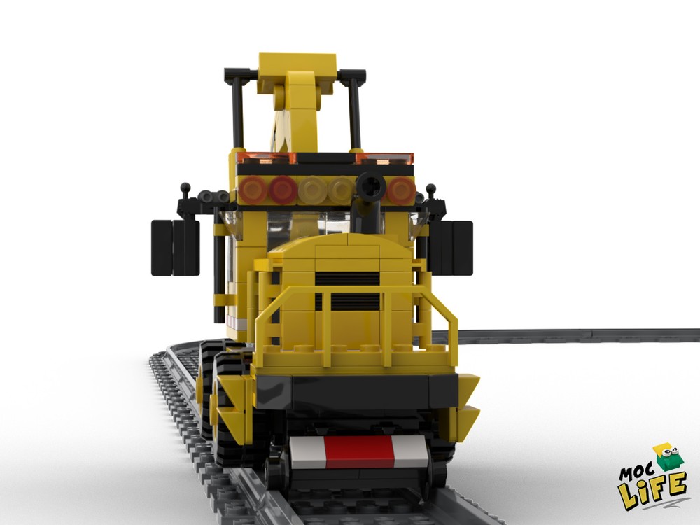 LEGO MOC-27180 Crane truck for railroad by MocLife | Rebrickable ...