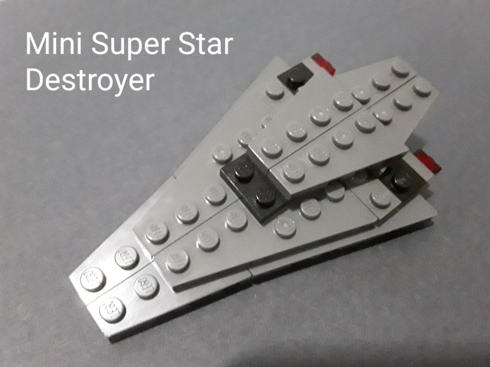 LEGO MOC Mini Super Star Destroyer by Noob Builds Lego | Rebrickable ...