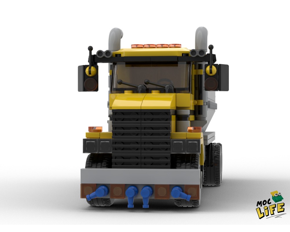 LEGO MOC Water tank truck by MocLife | Rebrickable - Build with LEGO