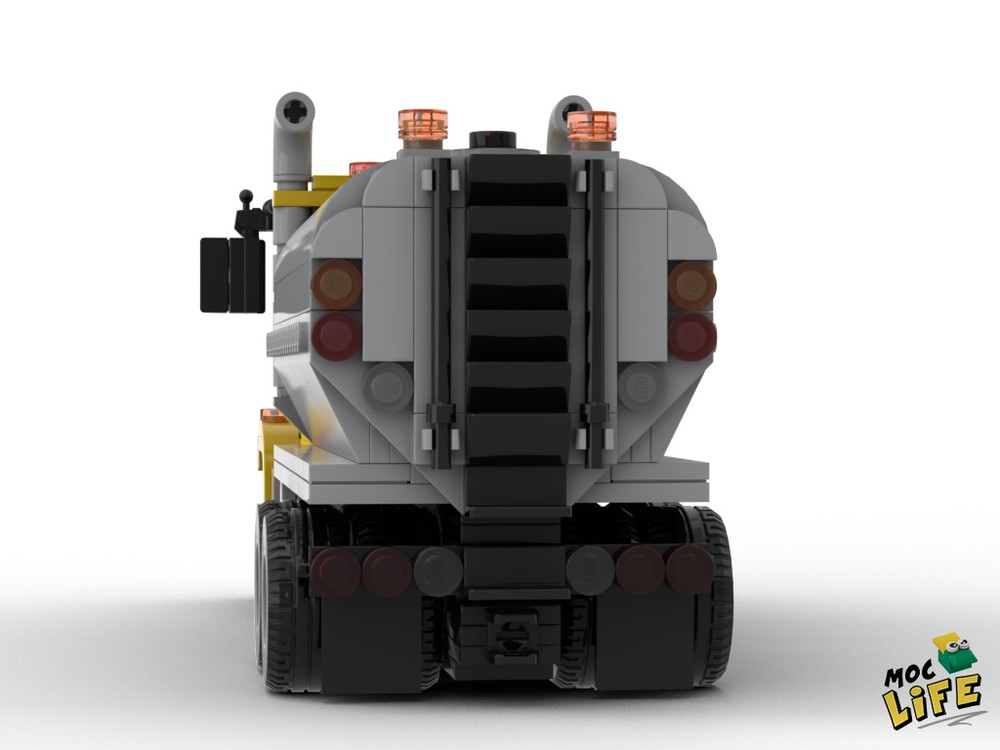 LEGO MOC Water tank truck by MocLife | Rebrickable - Build with LEGO