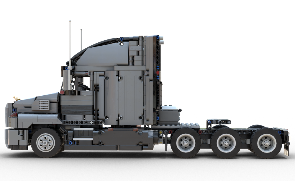 LEGO MOC 42078 MOD Frame Rear - Tri-Drive by VoidSerpent | Rebrickable ...