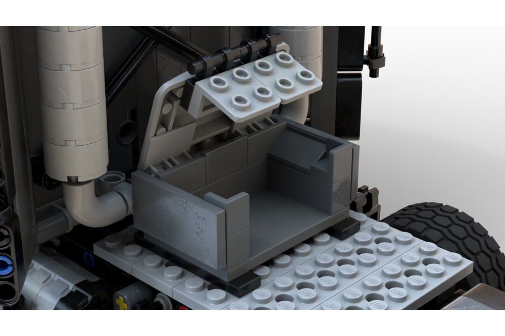 LEGO MOC 42078 MOD Frame Rear - Tri-Drive by VoidSerpent | Rebrickable ...