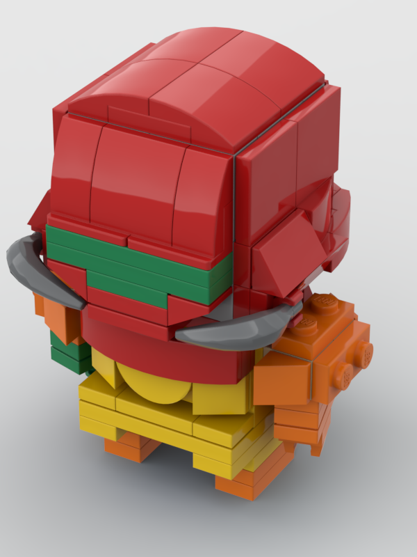 LEGO MOC Samus Aran Brickheadz by DinoPete87 | Rebrickable - Build with ...