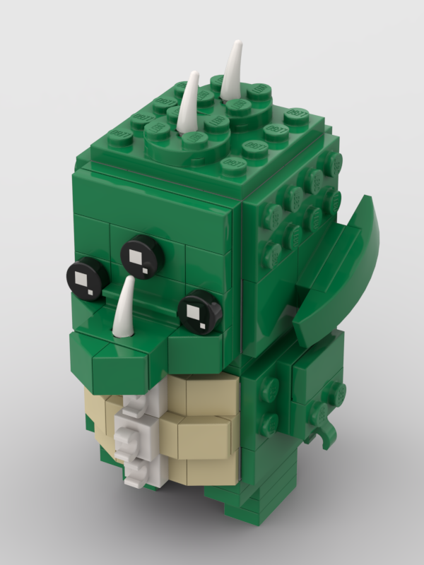 Lego Moc Brickheadz Kraid By Paldred Rebrickable Build With Lego