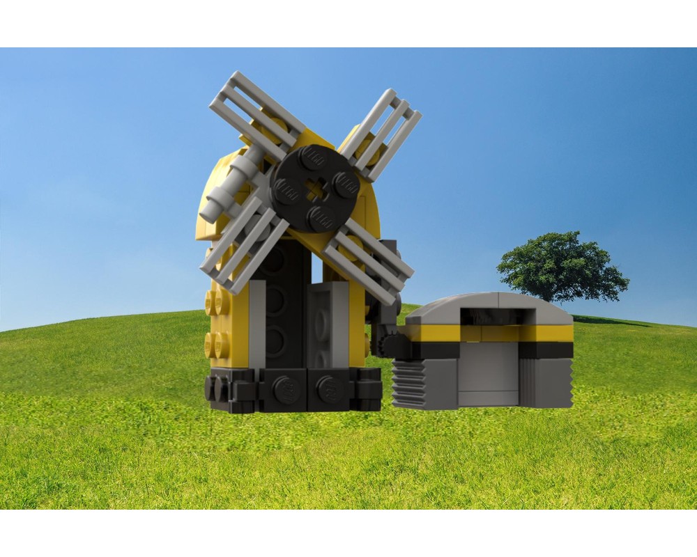 LEGO MOC 31014 - Windmill by LegoOri | Rebrickable - Build with LEGO