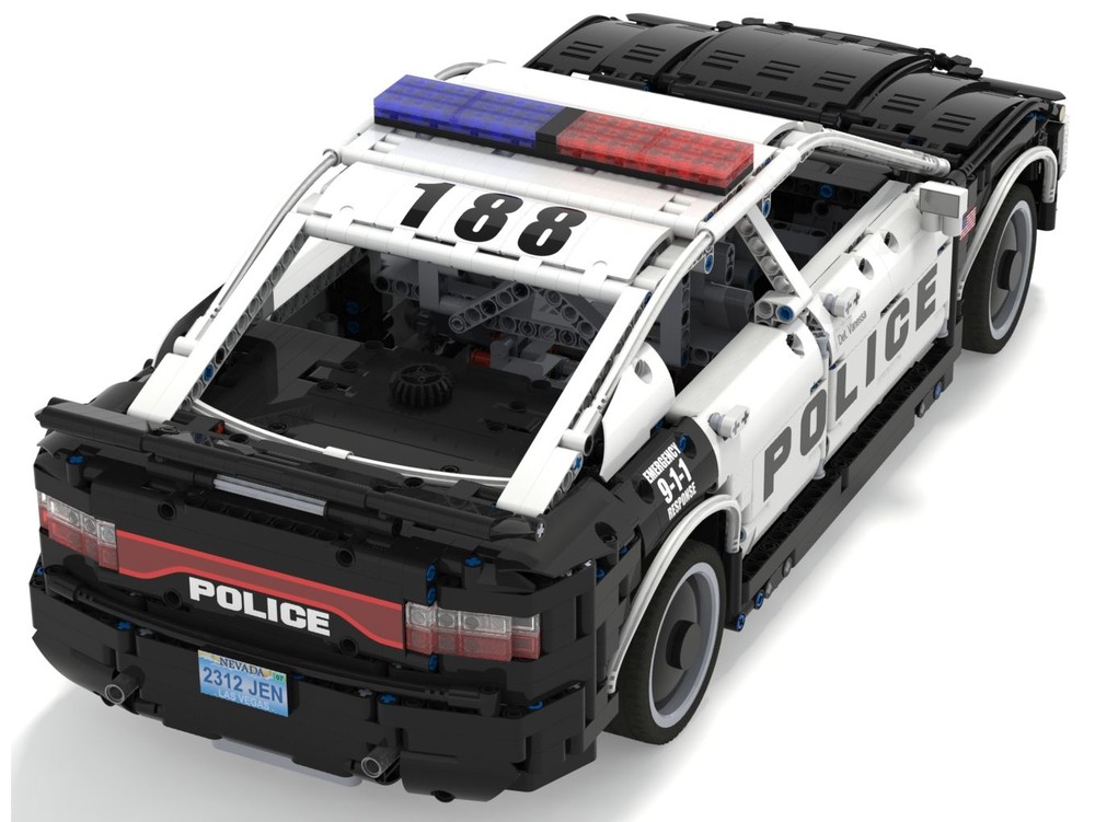 LEGO MOC Dodge Charger US Police Car by thomasz | Rebrickable - Build ...