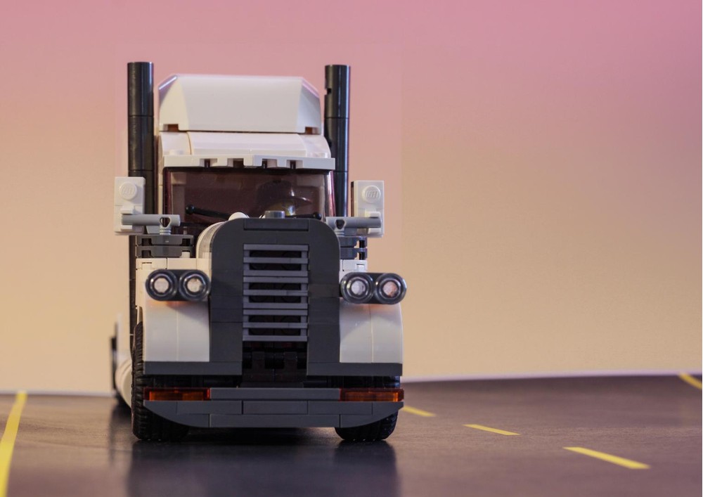 LEGO MOC Peterbilt 379 Custom Truck by Part of Toto | Rebrickable ...