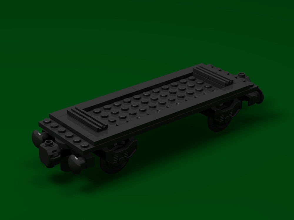 LEGO MOC Simple Container Wagon by PsiborgVIP | Rebrickable - Build ...