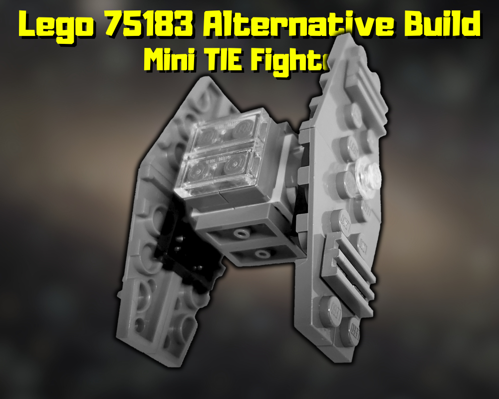 Lego Moc Mini Tie Fighter By Noob Builds Lego Rebrickable Build