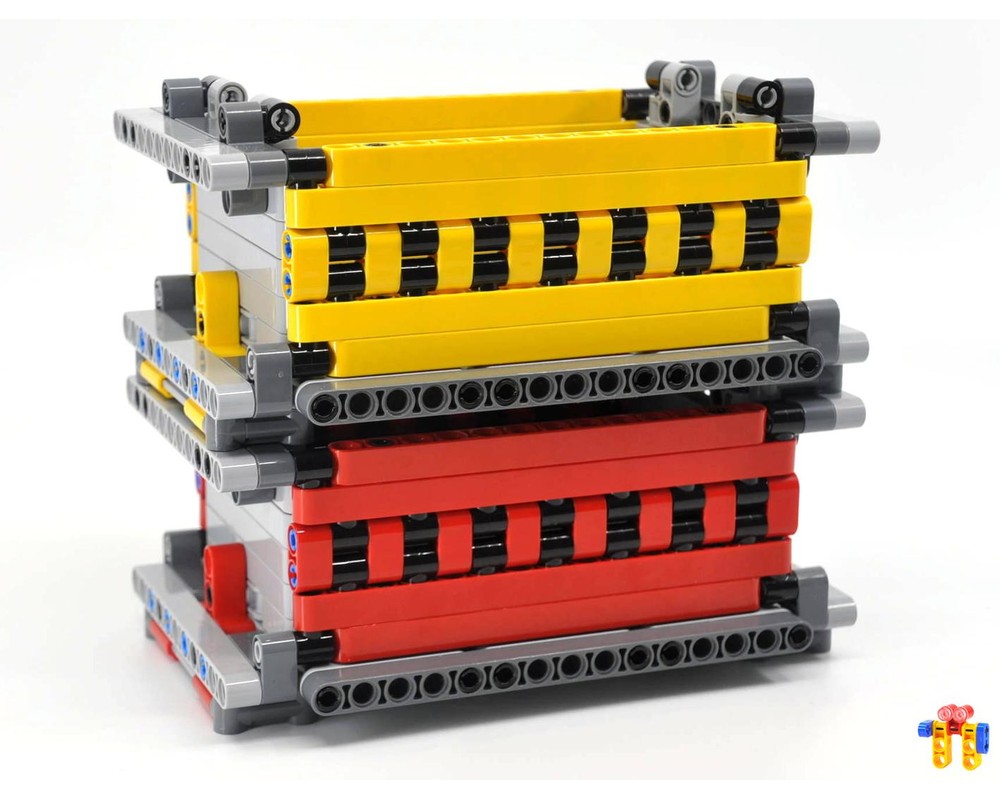 LEGO MOC Collapsible and Stackable Boxes by xilanium | Rebrickable ...