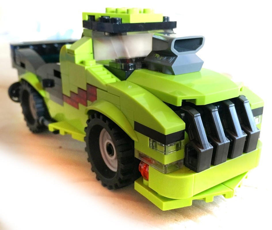 LEGO MOC fat pick-up by batjinn | Rebrickable - Build with LEGO