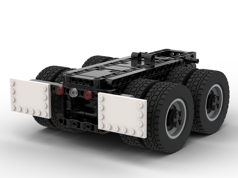 Lego Moc Truck Rear Axle By Tec Sau Rebrickable Build With Lego