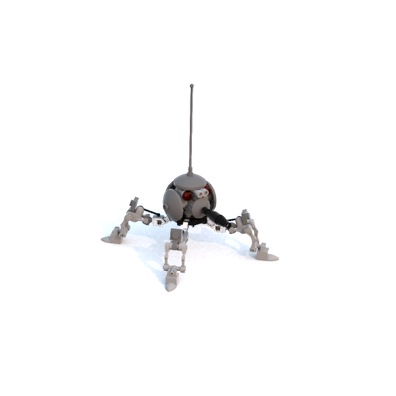 Lego Moc Dwarf Spider Droid By Favo Rebrickable Build With Lego