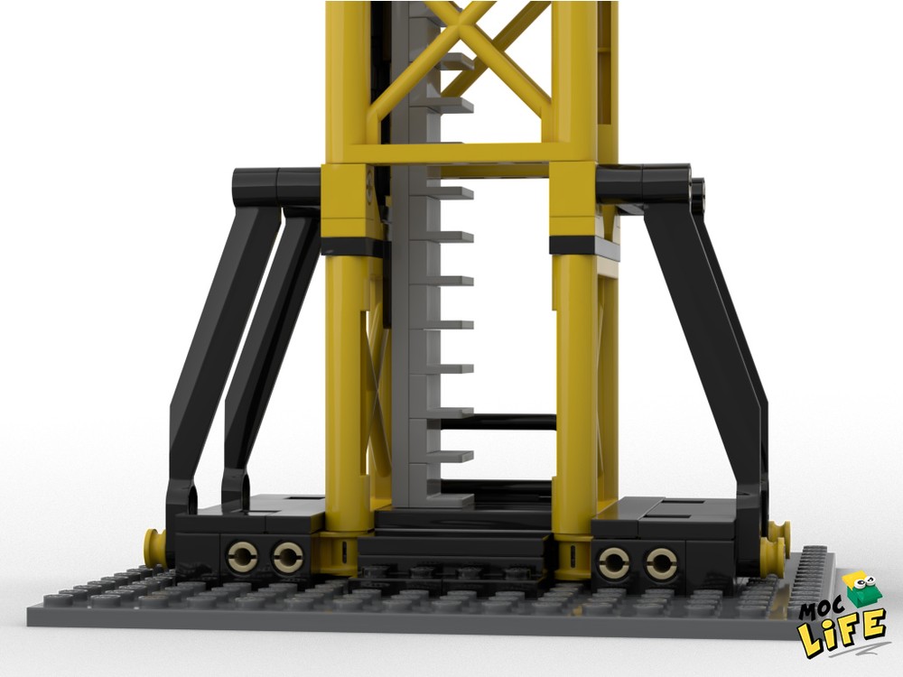 LEGO MOC-27722 Construction modular crane by MocLife | Rebrickable ...