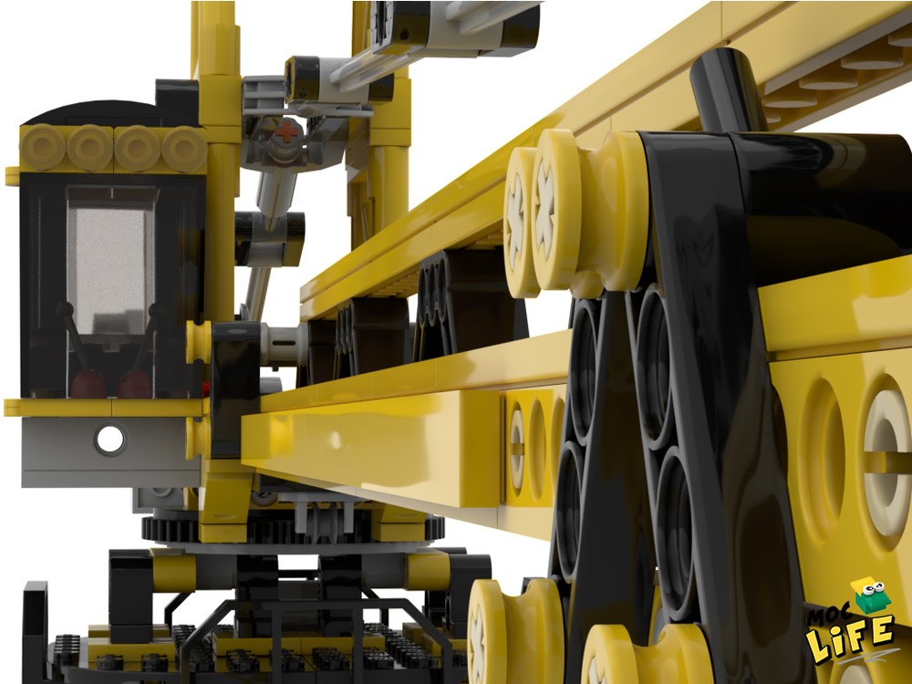 LEGO MOC-27722 Construction modular crane by MocLife | Rebrickable ...