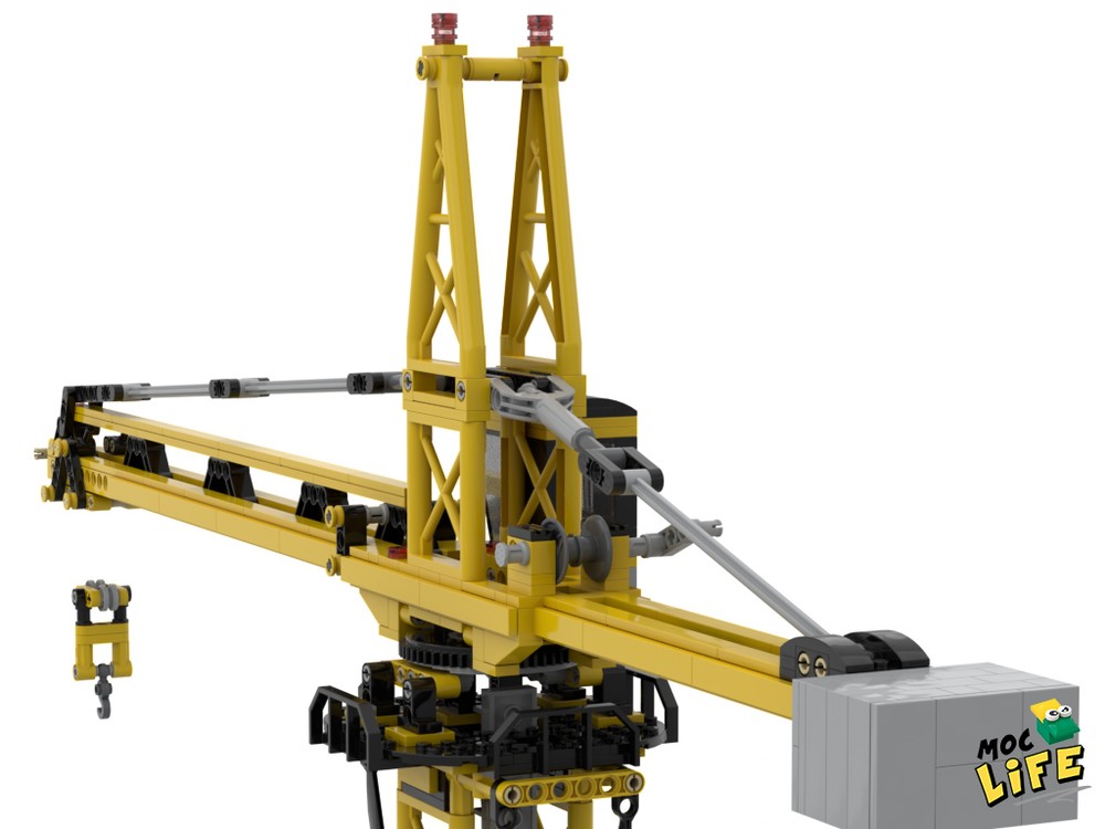 LEGO MOC Construction modular crane by MocLife | Rebrickable - Build ...