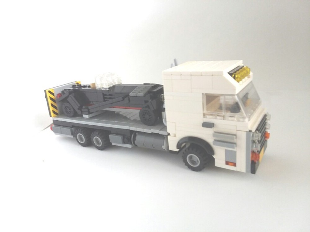 LEGO MOC Car transporter by studsandtubes | Rebrickable - Build with LEGO