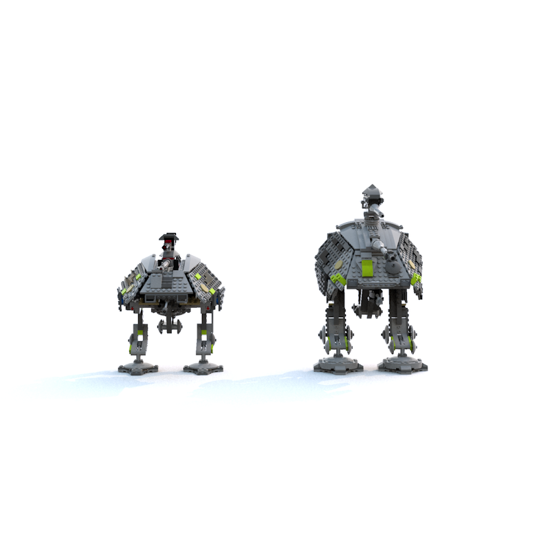 LEGO MOC AT-AP by Favo | Rebrickable - Build with LEGO