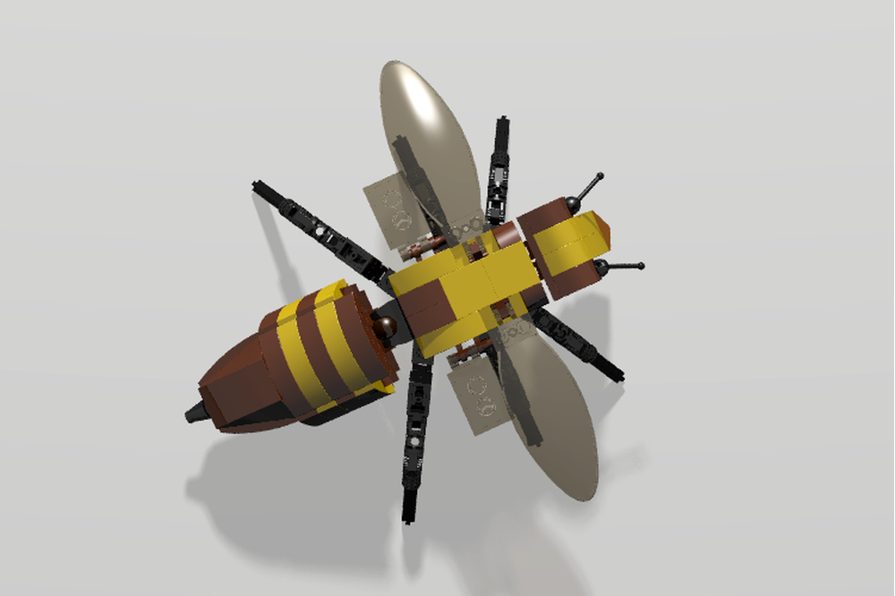 LEGO MOC Honey bee by jorah | Rebrickable - Build with LEGO