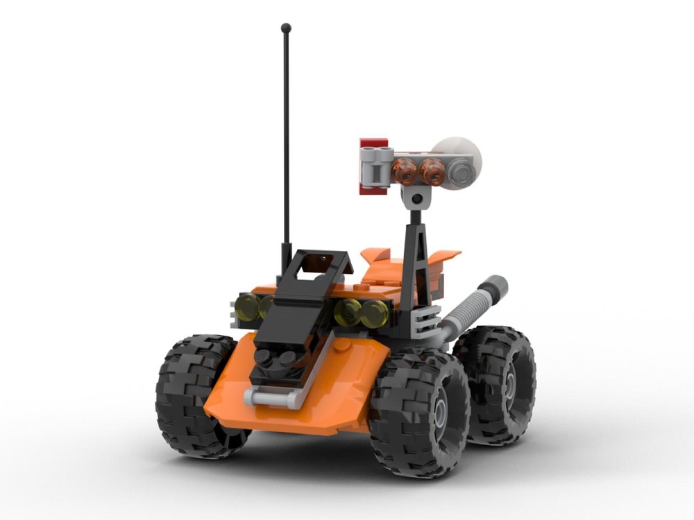 Lego Moc Robotic Reconnaissance Atv By Kbd Design Rebrickable Build