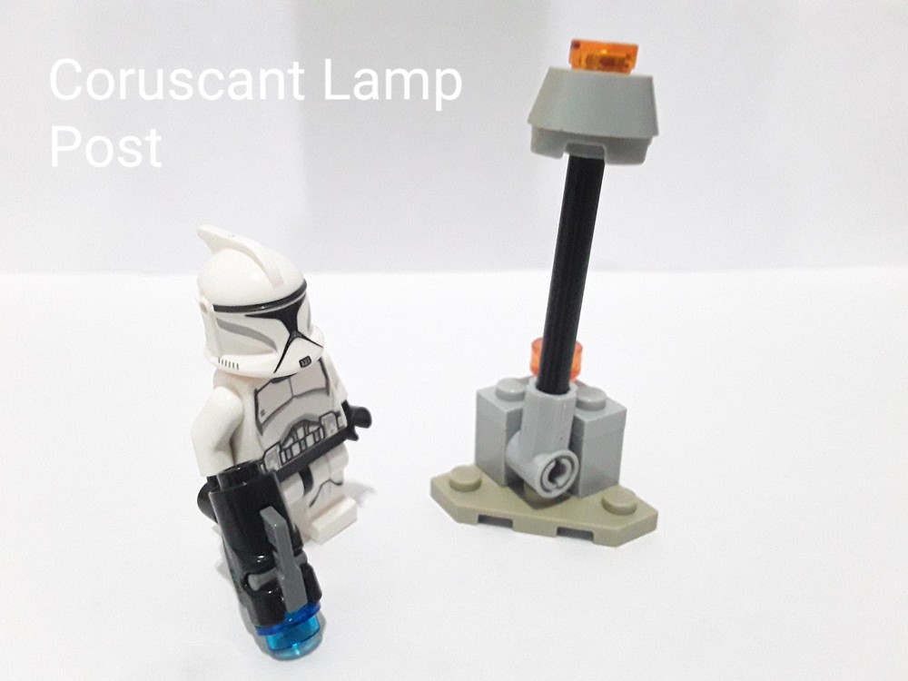 LEGO MOC Coruscant Lamp Post by Noob Builds Lego | Rebrickable - Build ...