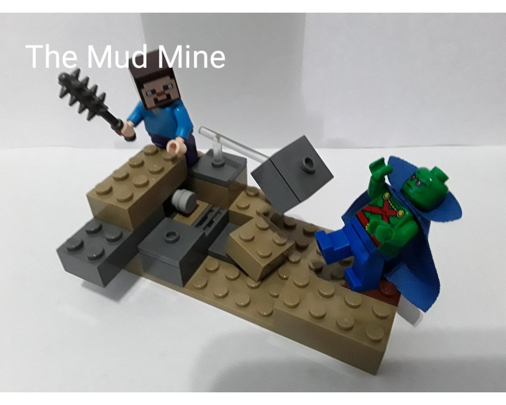 Lego Moc The Mud Mine By Noob Builds Rebrickable Build With Lego