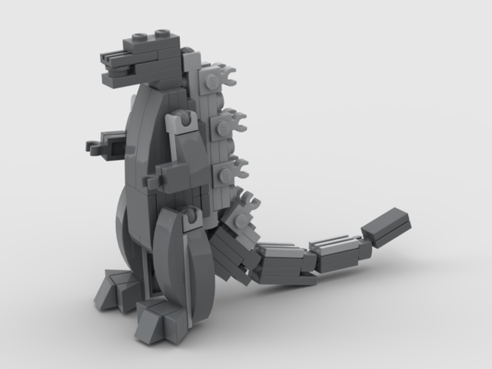 LEGO MOC Godzilla by DinoPete87 | Rebrickable - Build with LEGO