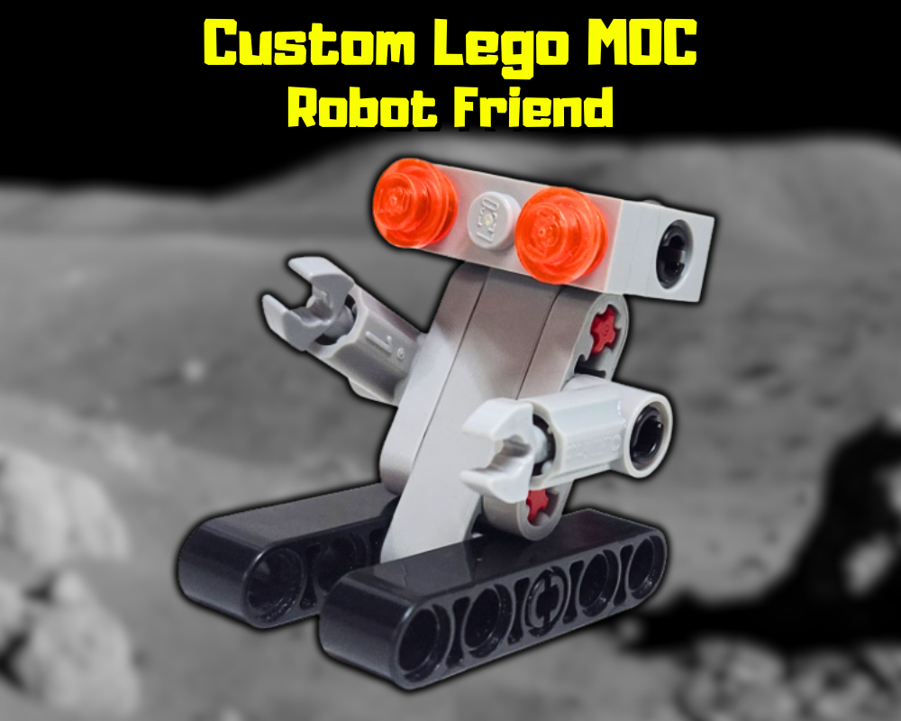 Lego Moc Robot Friend By Noob Builds Lego Rebrickable Build With Lego