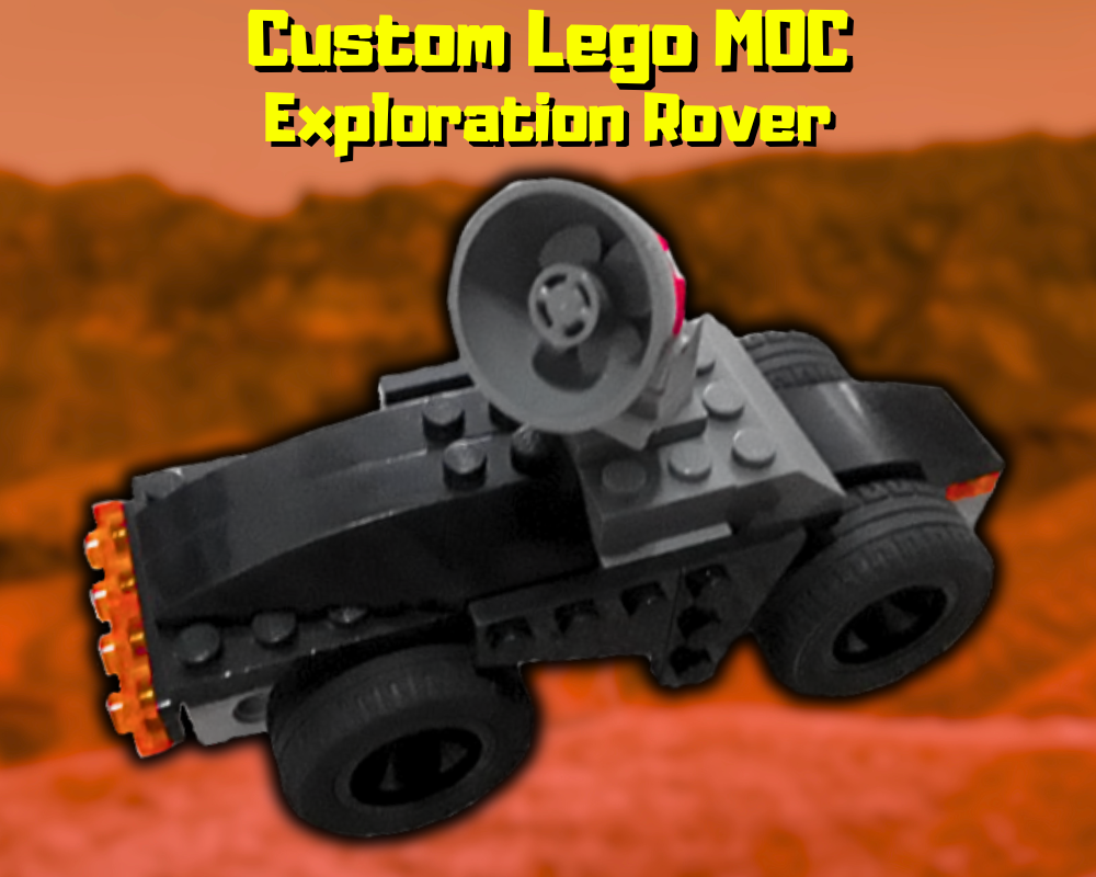 LEGO MOC Exploration Rover by Noob Builds Lego | Rebrickable - Build ...