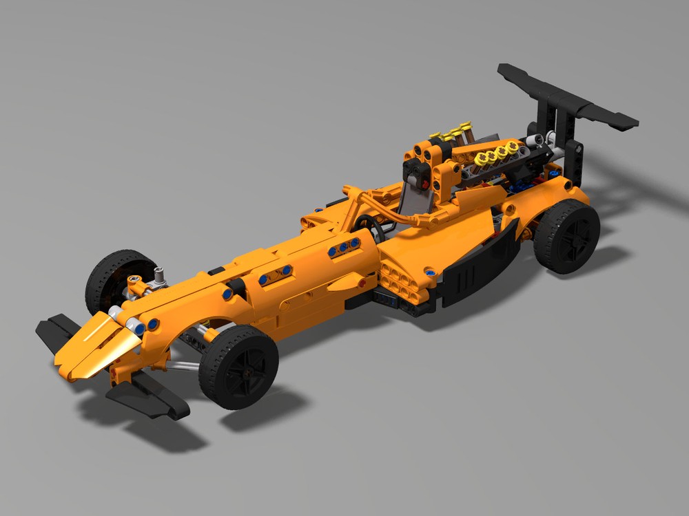 LEGO MOC 42093 C-Model - Formula Dragster by Nura_Technic | Rebrickable ...