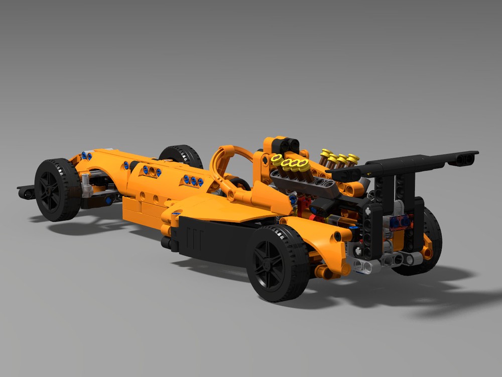 LEGO MOC 42093 C-Model - Formula Dragster by Nura_Technic | Rebrickable ...