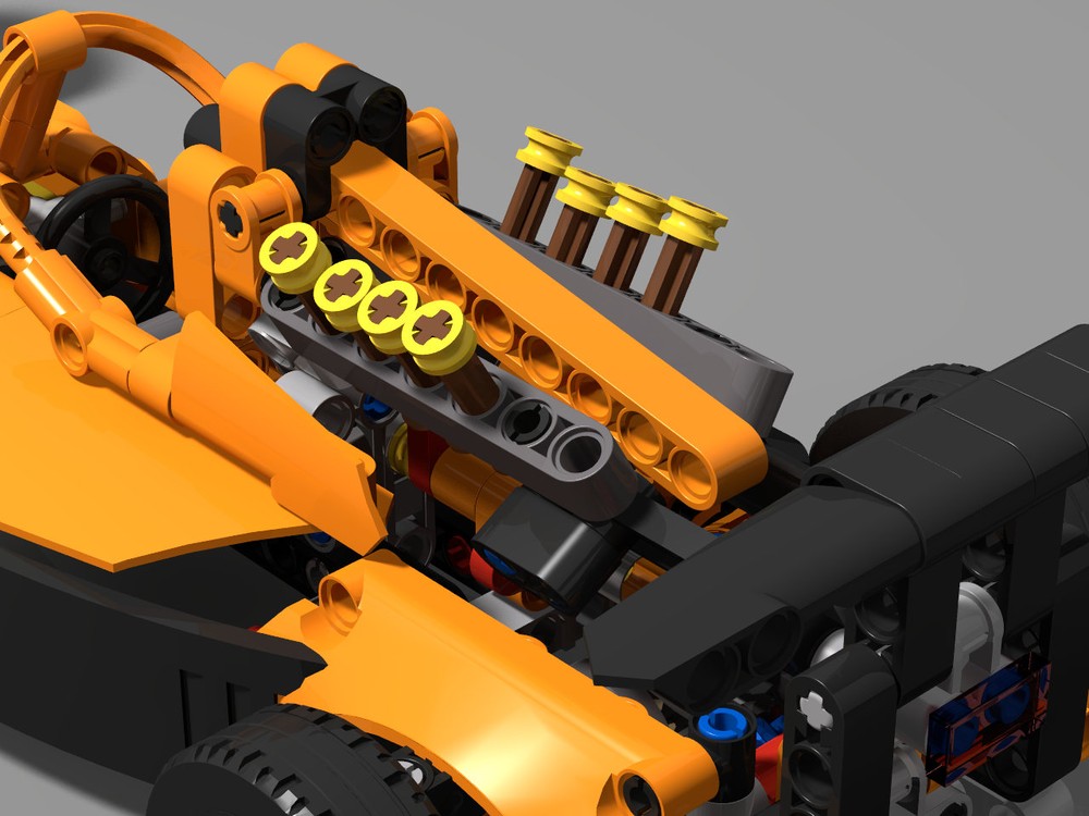 LEGO MOC 42093 C-Model - Formula Dragster by Nura_Technic | Rebrickable ...