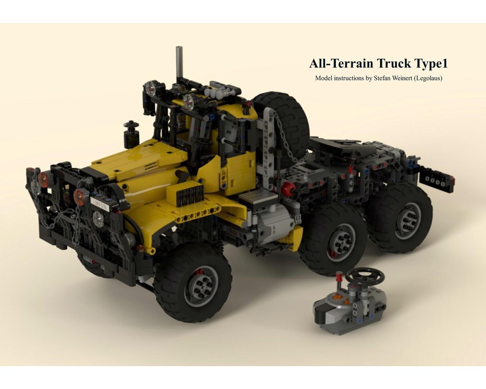 LEGO MOC-28166 All-Terrain (Offroad) Truck Type1 Remote Controlled ...