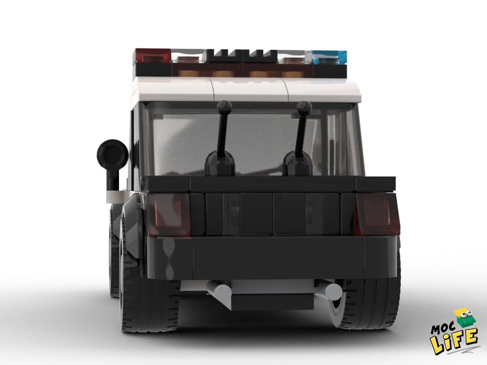 LEGO MOC Ford Crown Victoria police by MocLife | Rebrickable - Build ...