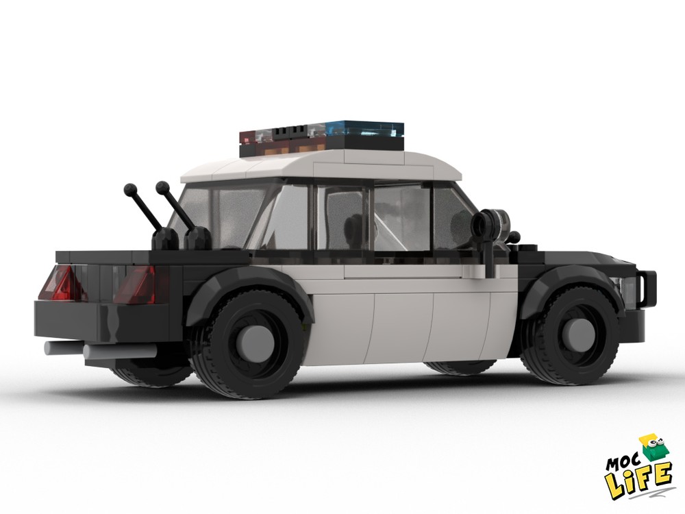 LEGO MOC Ford Crown Victoria police by MocLife | Rebrickable - Build ...