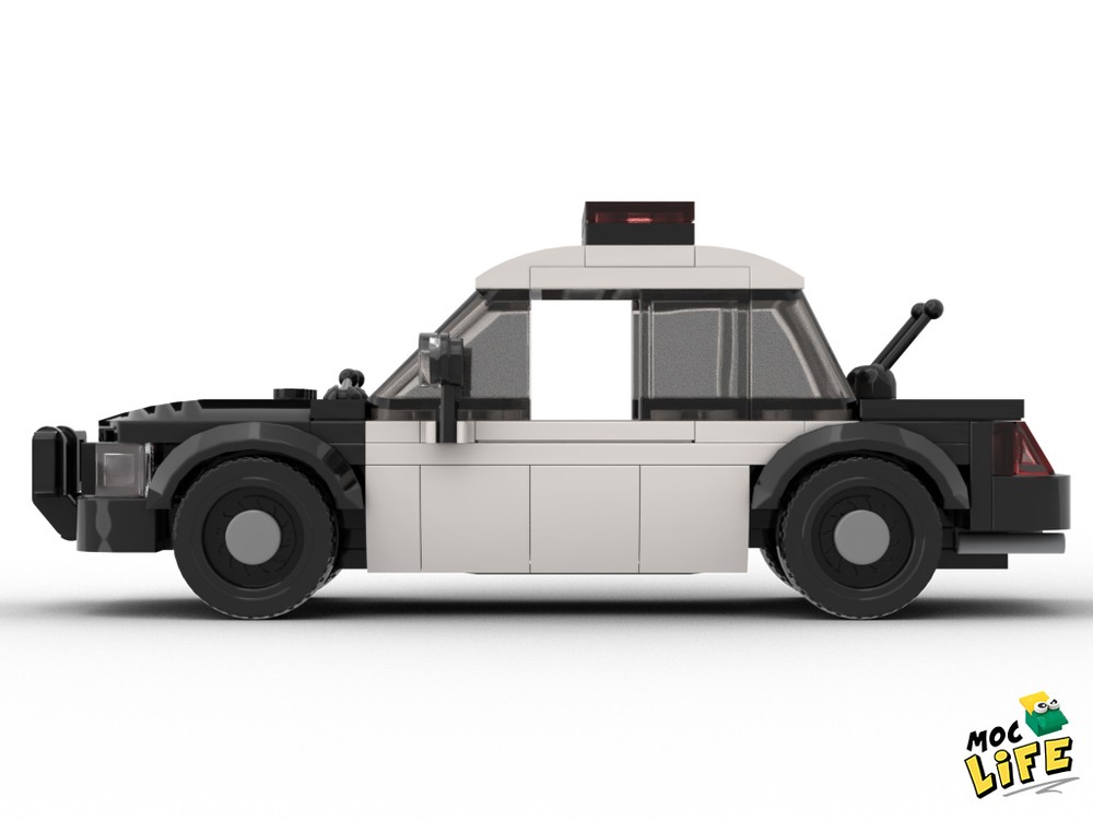 LEGO MOC Ford Crown Victoria police by MocLife | Rebrickable - Build ...