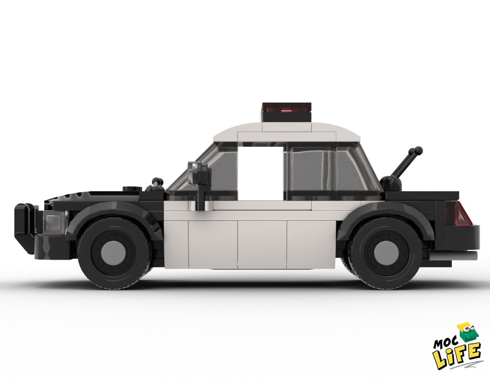 LEGO MOC Ford Crown Victoria police by MocLife | Rebrickable - Build ...
