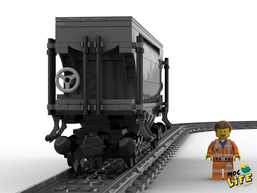 LEGO MOC Hopper wagon by MocLife | Rebrickable - Build with LEGO
