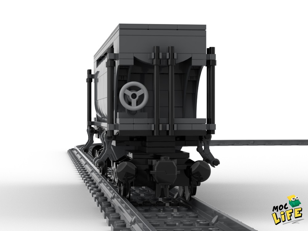 LEGO MOC Hopper wagon by MocLife | Rebrickable - Build with LEGO