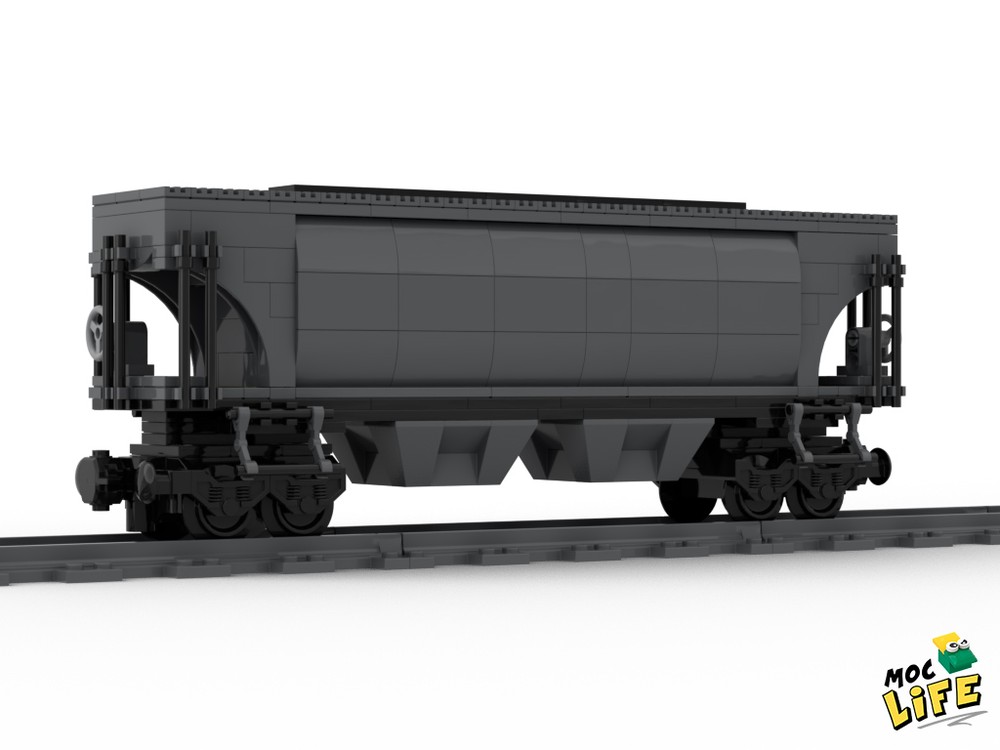 LEGO MOC Hopper wagon by MocLife | Rebrickable - Build with LEGO