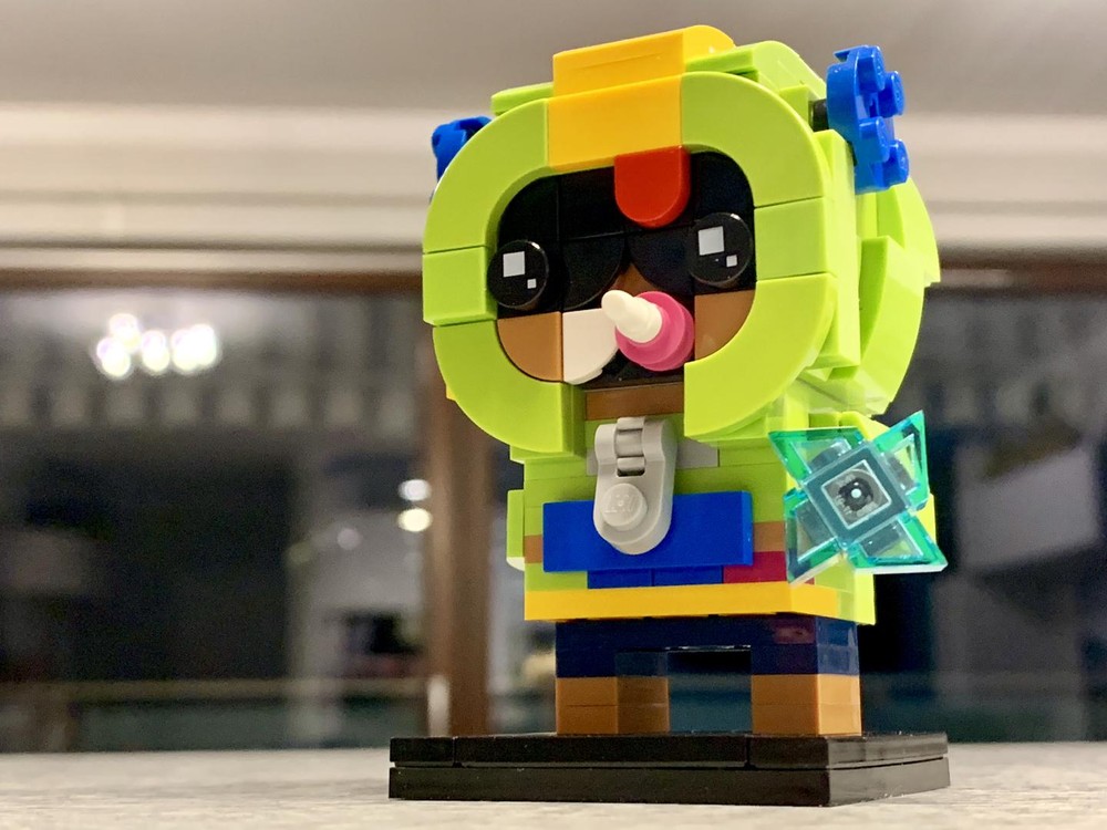 LEGO MOC BrickHeadz Brawl Stars Leon by ayoy | Rebrickable - Build with ...