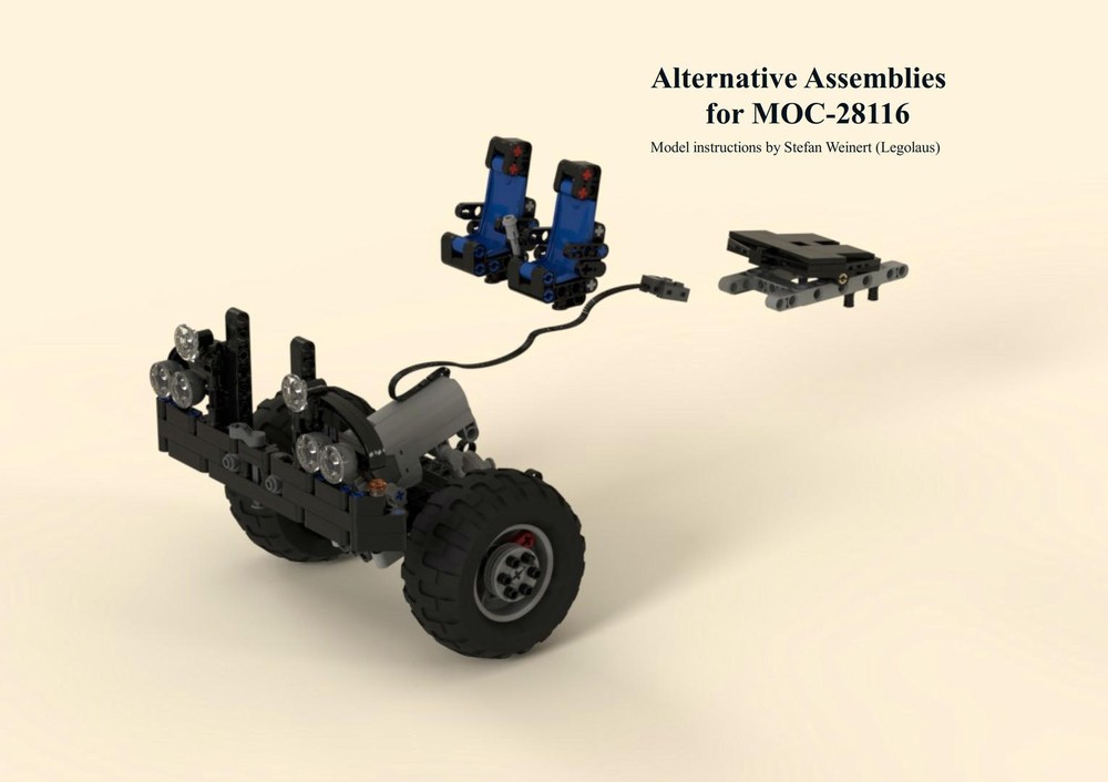 LEGO MOC Alternative Assemblies for MOC-28166, MOC-28325 and MOC-28344 ...