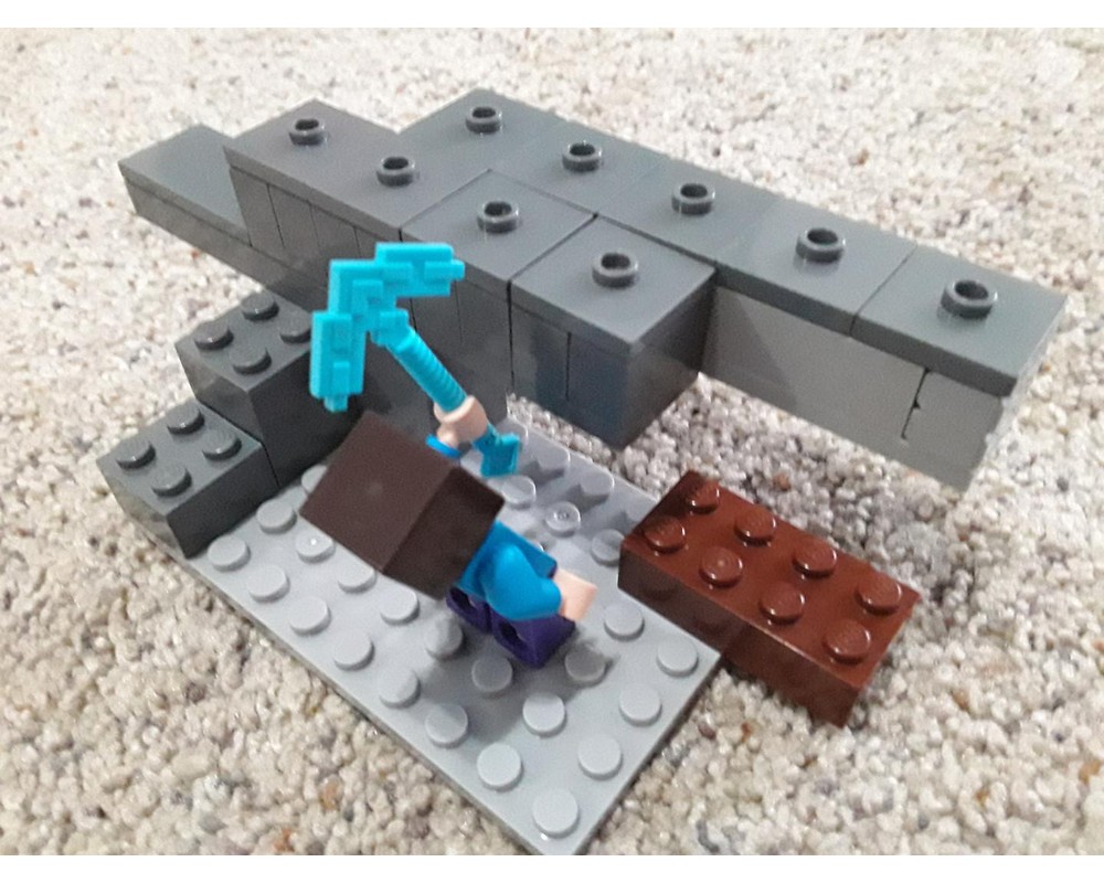 Lego Moc Rock Mining By Noob Builds Lego Rebrickable Build With Lego
