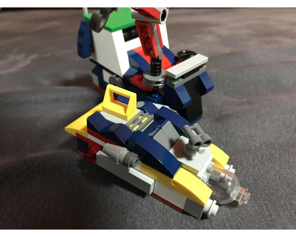 LEGO MOC-28272 Schiff mit U-Boot (Boat 2019) | Rebrickable - Build with ...