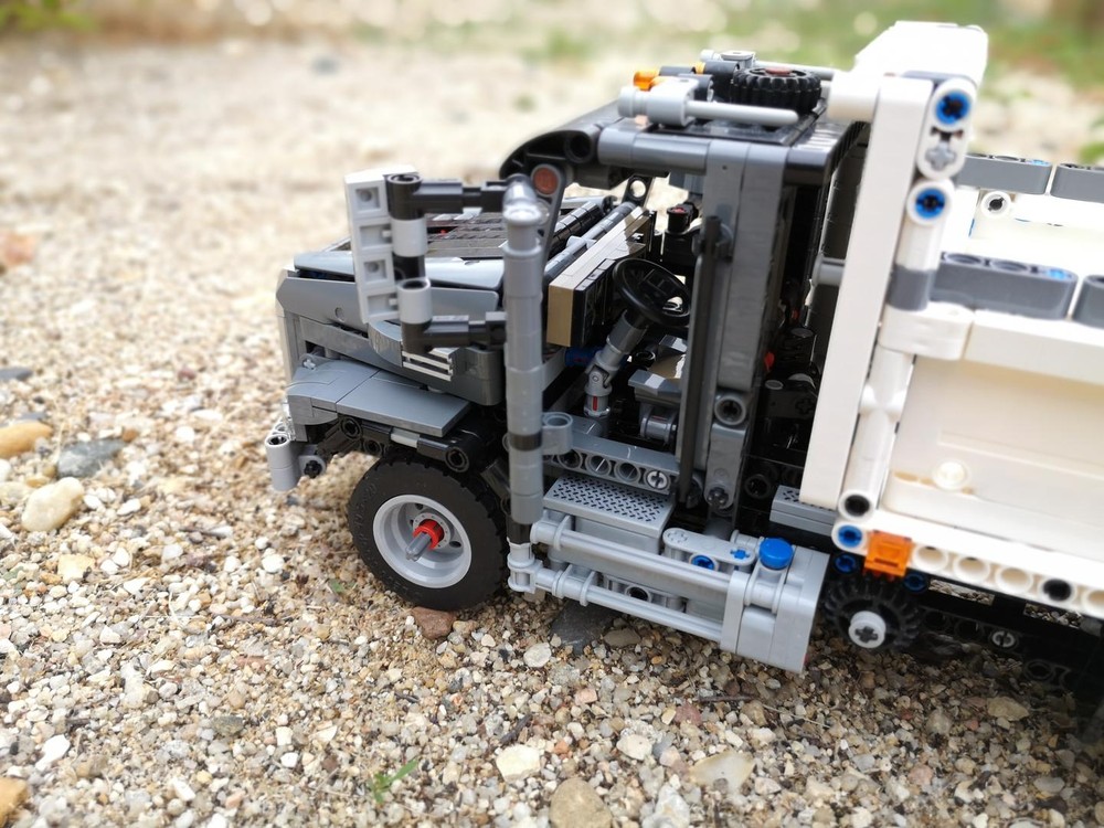 LEGO MOC Mack Granite 6x4 dump truck by grego18 | Rebrickable - Build ...