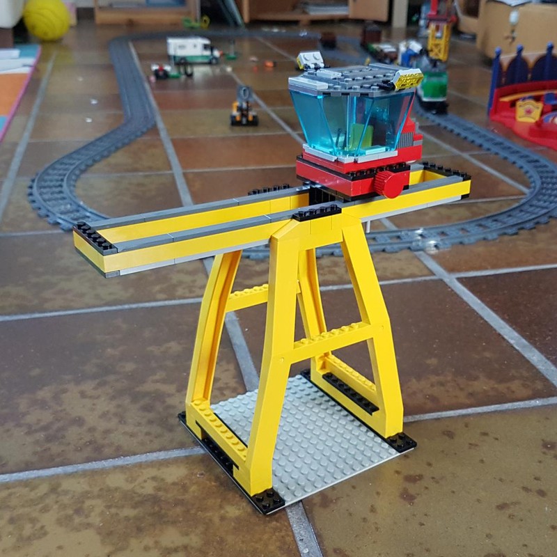 LEGO MOC Freight Loading Station by hanker_de | Rebrickable - Build ...